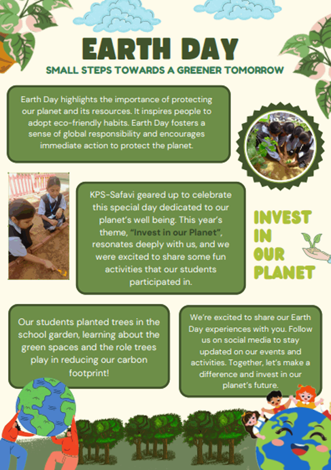 Earth Day - Karachi Public School